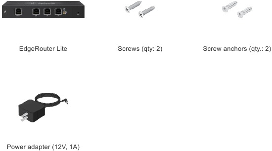 Ubiquiti EdgeRouter Lite, ERLite-3 Manual | ManualsLib