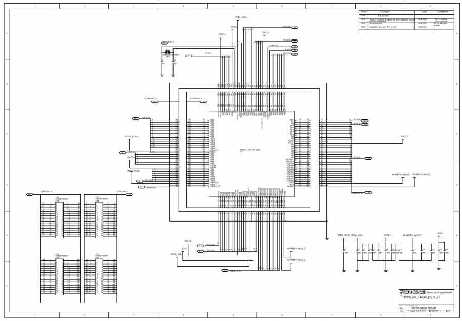 Renesas RH850 Series, RH850/P1M-144-pin, Y-RH850-P1X-144PIN-PB-T1-V1 ...