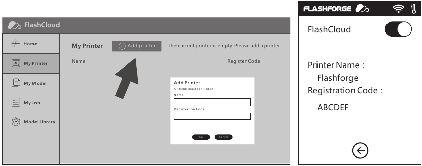 FLASHFORGE 3D PRINTER Adventurer 3, SZ16-ZN/EN-A04 Manual | ManualsLib