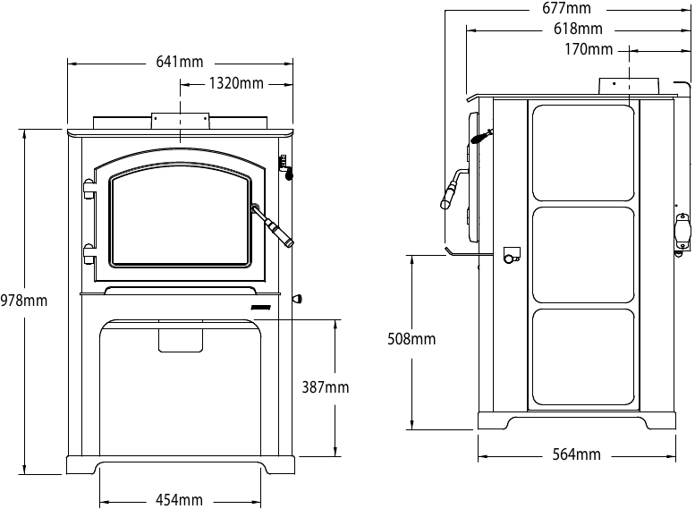 Quadra-Fire 3100 Series, 3100 Millenium, 3100 Limited Edition, 31M ...