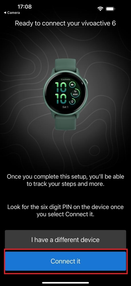 How to Connect Garmin Vivoactive 6 with iPhone | ManualsLib