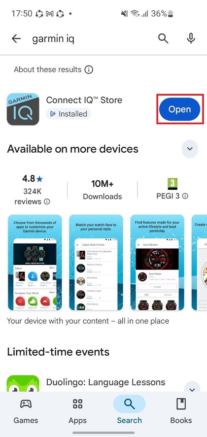 Garmin Vivoactive 6 - How to Change Watch Face | ManualsLib