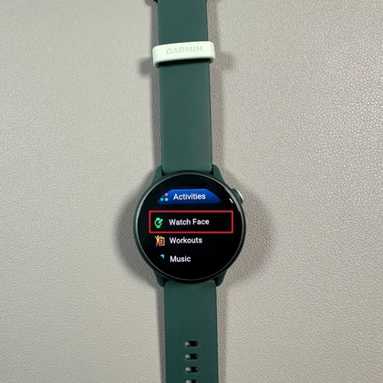 Garmin Vivoactive 6 - How to Change Watch Face | ManualsLib