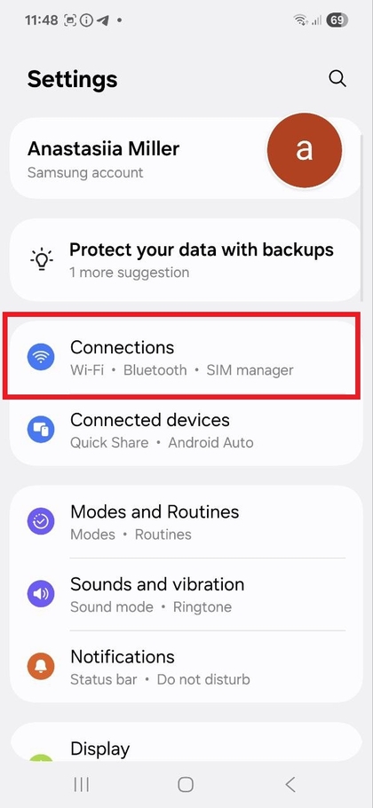 Samsung Galaxy A56: Enabling or Disabling NFC | ManualsLib