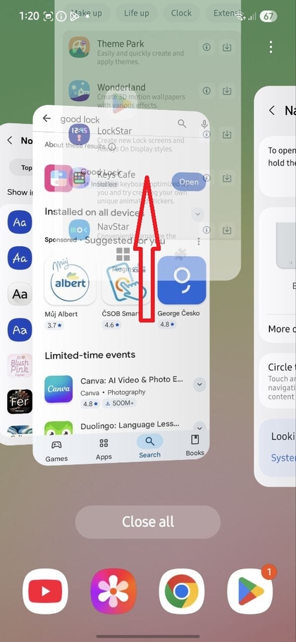 Samsung Galaxy A56: How To Switch Between Navigation Gestures and Buttons | ManualsLib