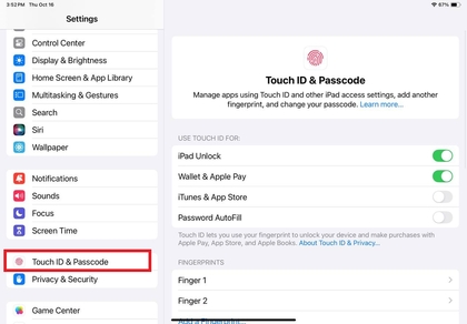 How to Set Up Touch ID on Your iPad 10th Gen | ManualsLib