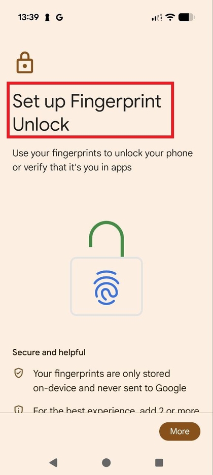 How to Set Up Fingerprint on Google Pixel 10 Pro | ManualsLib