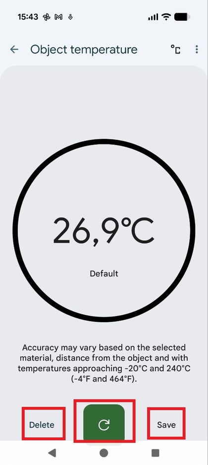 How to Use the Temperature Sensor on Your Google Pixel 10 Pro | ManualsLib