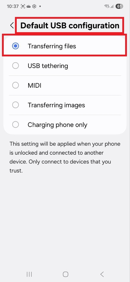 Samsung Galaxy S25 FE - How to Set Up OTG Connection | ManualsLib