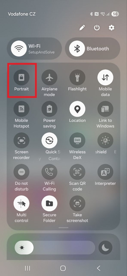 Samsung Galaxy S25 FE - How to Enable or Disable Auto Rotate | ManualsLib