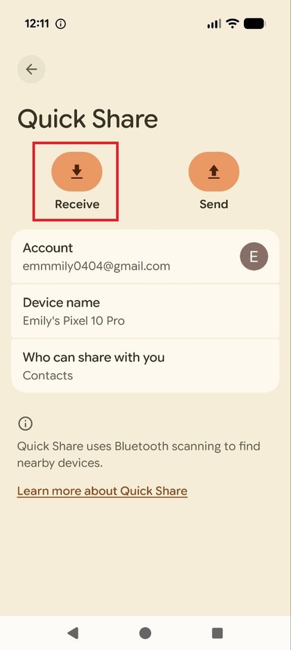 How to Set Up and Use Quick Share on Google Pixel Phones | ManualsLib