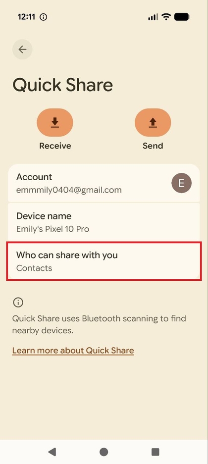 How to Set Up and Use Quick Share on Google Pixel Phones | ManualsLib