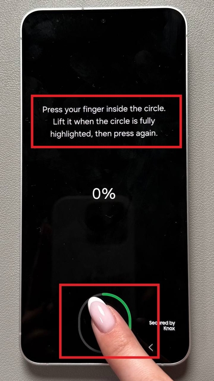 How to Set Up Fingerprint Unlock on Samsung Galaxy S25 FE | ManualsLib