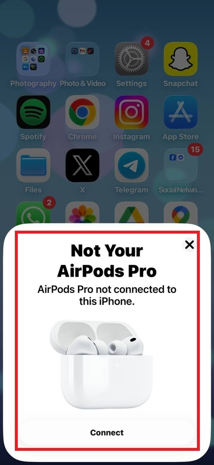 How to Connect Apple AirPods Pro 3 to an iPhone | ManualsLib