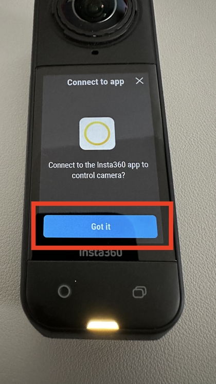 How to Connect Your Phone to the INSTA360 X5 | ManualsLib