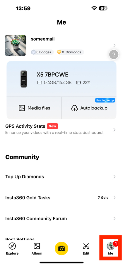 How to Update the Firmware on Your INSTA360 X5 | ManualsLib
