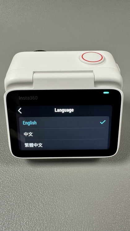 How to Change the Interface Language in Insta360 GO 3S | ManualsLib