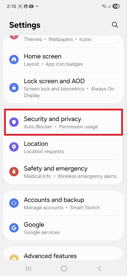 How to Set Up a Secure Folder on Samsung Galaxy S25 FE | ManualsLib