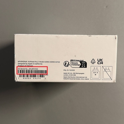 Apple AirPods Pro 3 - How to Check if Fake? | ManualsLib
