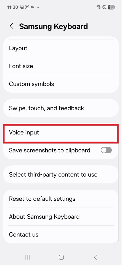 Guide to Enabling and Using Voice Typing on Samsung Galaxy A17 5G ...