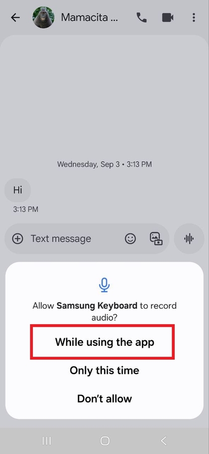 Guide to Enabling and Using Voice Typing on Samsung Galaxy A17 5G ...