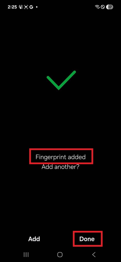 Samsung Galaxy A17 5G - How to Set Up Fingerprint | ManualsLib