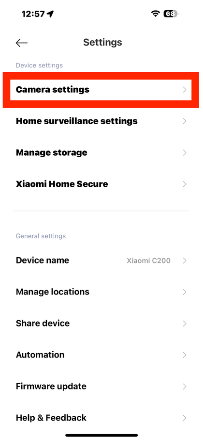 How to Enable & Disable Human Tracking on Xiaomi Smart Camera C200 ...