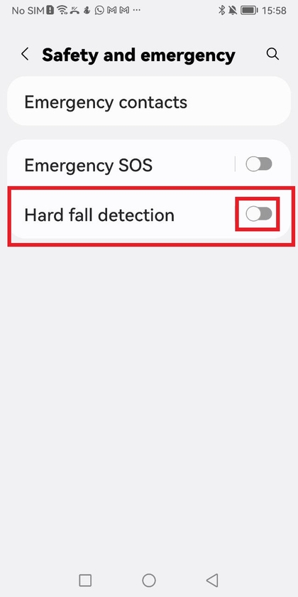 How to Use Fall Detection on Your Samsung Galaxy Fit 3 | ManualsLib