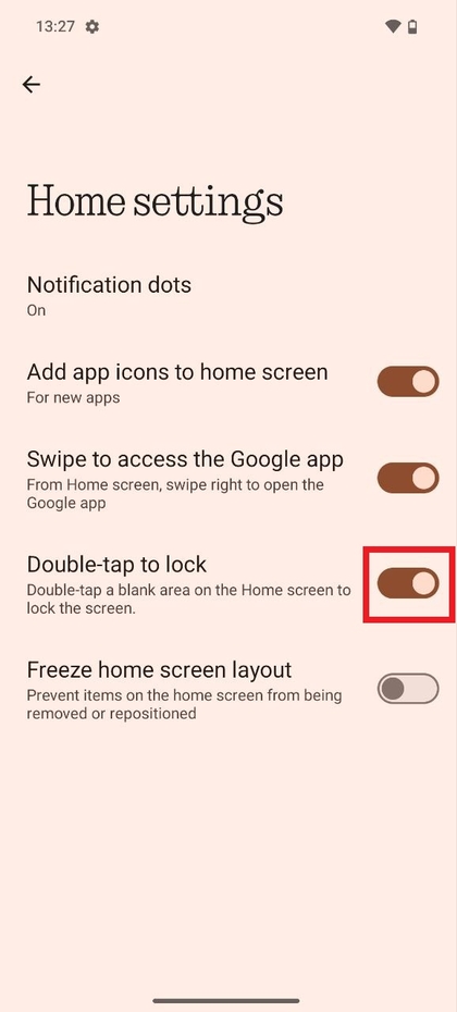 How to Enable or Disable Double Tap to Lock on CMF Phone 2 Pro | ManualsLib