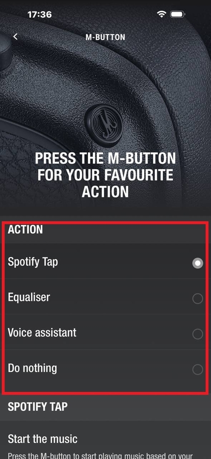 How to Customize the M-Button on Marshall Major V Headphones | ManualsLib
