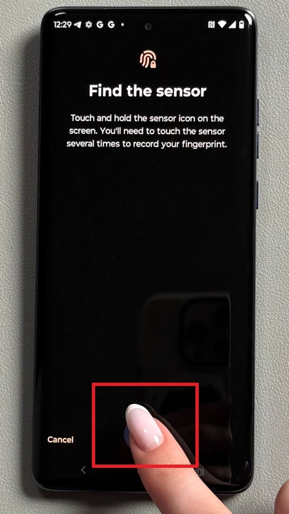 How to Add a Fingerprint on Motorola Edge 60 Fusion | ManualsLib