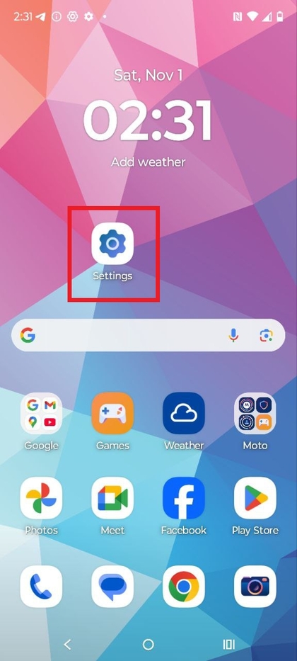 How to Enable or Disable 5G on Motorola EDGE 60 Fusion | ManualsLib