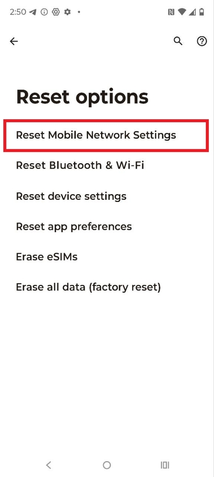 How to Fix Mobile Data Network Problems on Motorola EDGE 60 Fusion ...