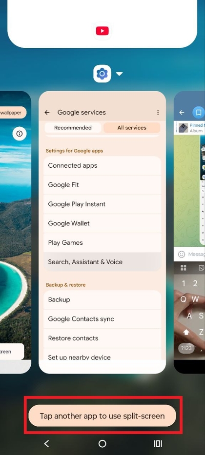 How to Use Split Screen on Motorola EDGE 60 Fusion | ManualsLib