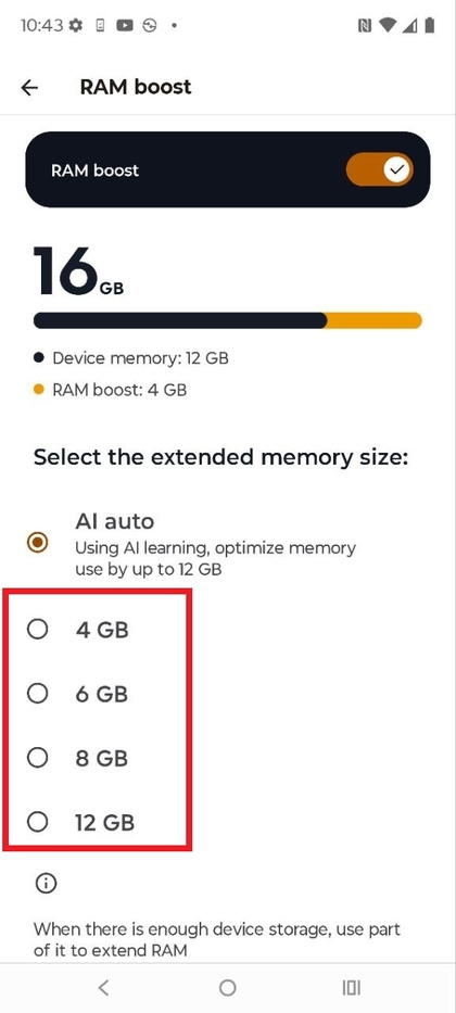 Motorola EDGE 60 Fusion: How to Check and Extend RAM | ManualsLib