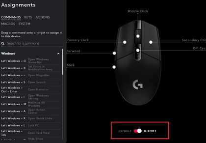 How to Enable or Disable G Shift on the Logitech G305 | ManualsLib