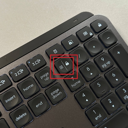 How to Fix Num Lock Key Issue on Logitech MX Keys S Keyboard | ManualsLib