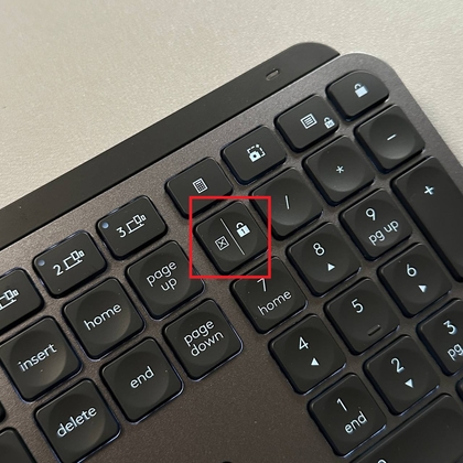 How to Fix Num Lock Key Issue on Logitech MX Keys S Keyboard | ManualsLib