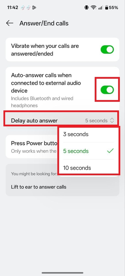 How to Enable or Disable Auto Answer Calls on OnePlus 13R 5G | ManualsLib