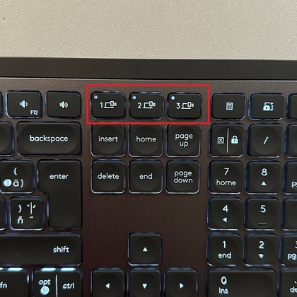 How to Switch Between Devices Using the Logitech MX Keys S | ManualsLib