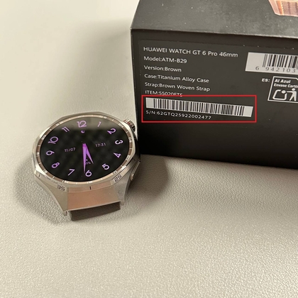 Confirming the Authenticity of Your Huawei Watch GT6 Pro | ManualsLib