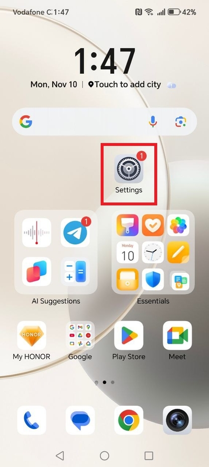 How to Clone Apps on the HONOR 400 Lite | ManualsLib