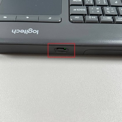 Resetting Your Logitech Wireless Touch Keyboard K400 | ManualsLib