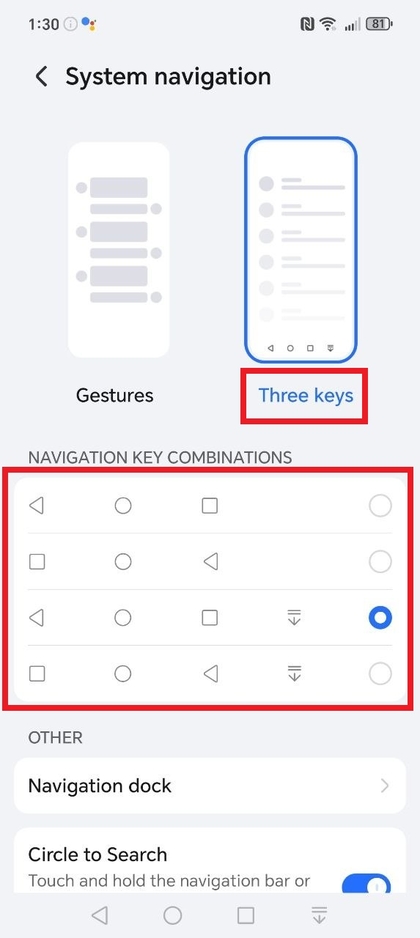HONOR 400 Lite - How to Customize Back Button | ManualsLib