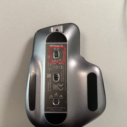 How to Turn On or Off the Logitech MX Master 3S Mouse | ManualsLib