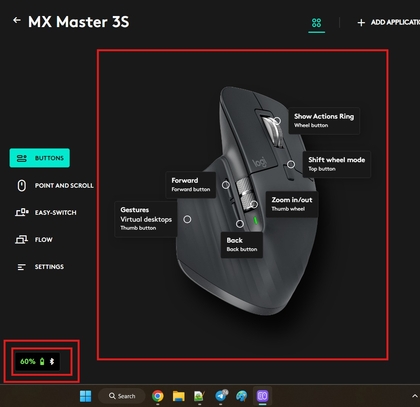 How to Check Battery Percentage of Your Logitech MX Master 3S Mouse ...