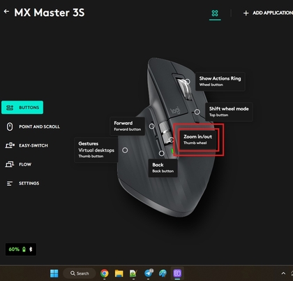 How to Change the Mode for the Horizontal Scroll Button on Logitech MX ...