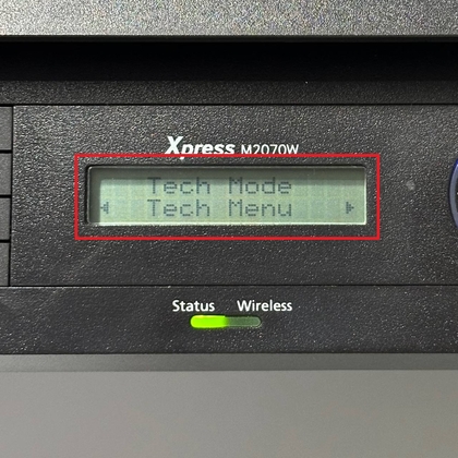 Samsung Xpress M2070W - How to Perform a Factory Reset | ManualsLib