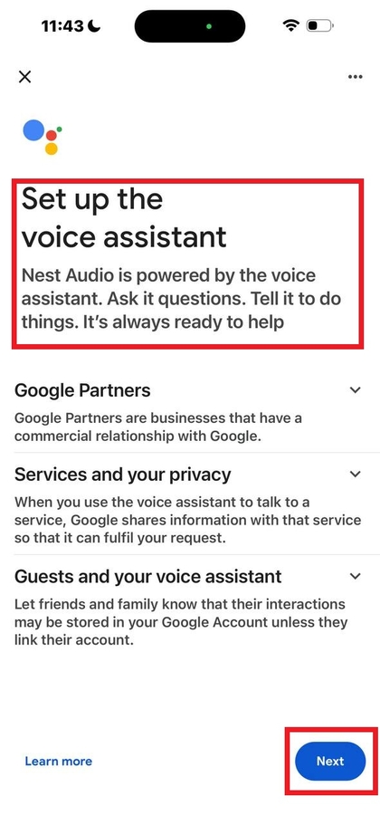 Google Nest Audio Chalk - How to Setup with iPhone | ManualsLib