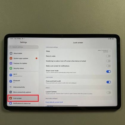How to Change Screen Timeout on Xiaomi Pad 6 | ManualsLib